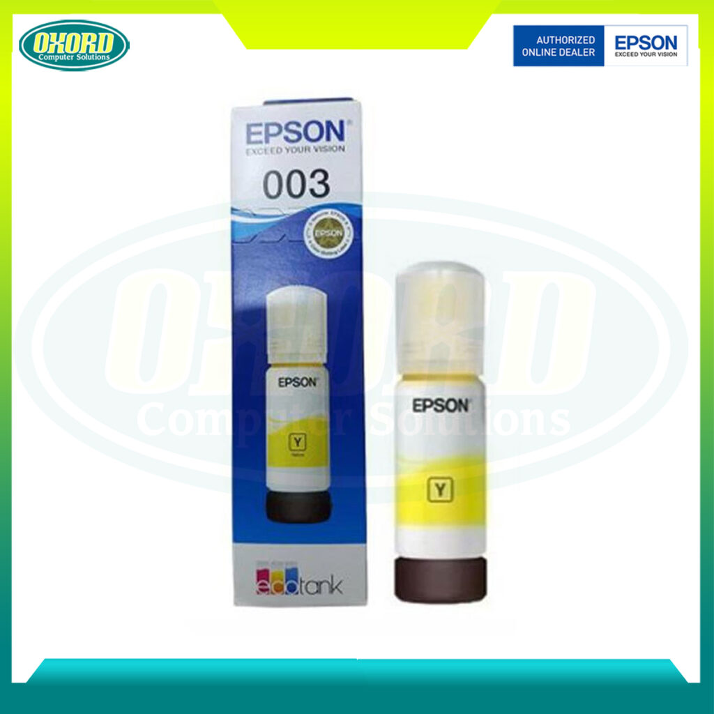 Epson T00V4 003 Geniune Ink Yellow for L1110,L3100,L3101,L3110,L3150 ...