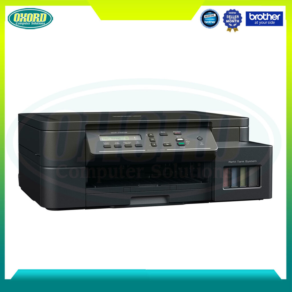 Brother DCP-T520W Wireless All-in-One Ink Tank Printer - OXORD Computer ...