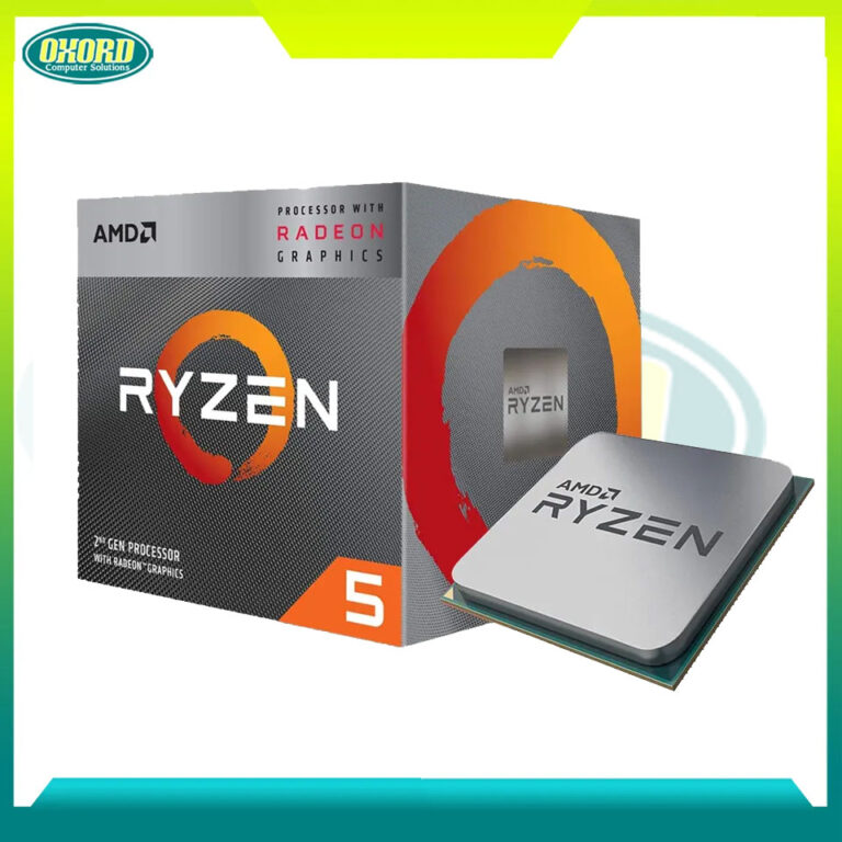 AMD Ryzen 5 3400G Processor with Radeon RX Vega 11 Graphics – OXORD ...